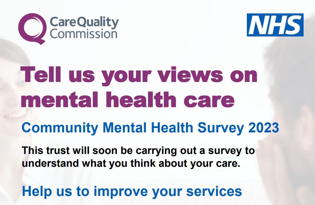 Community Mental Health Survey 2023 > Glos Health & Care NHS Foundation ...
