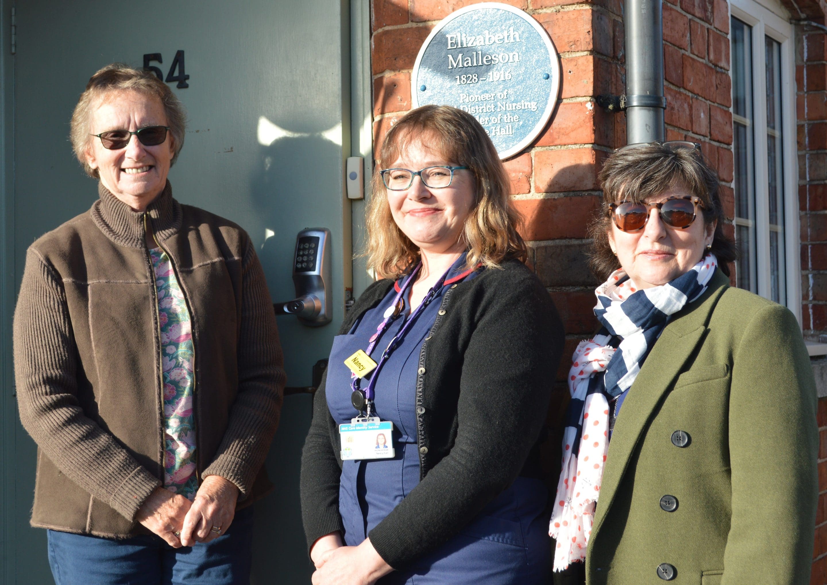 Plaque Unveiled in Honour of District Nursing Founder > Glos Health ...
