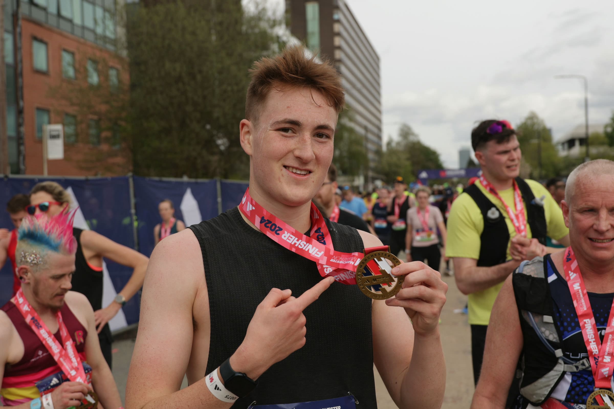 Ben's marathon fundraiser for Beat > Glos Health & Care NHS Foundation ...