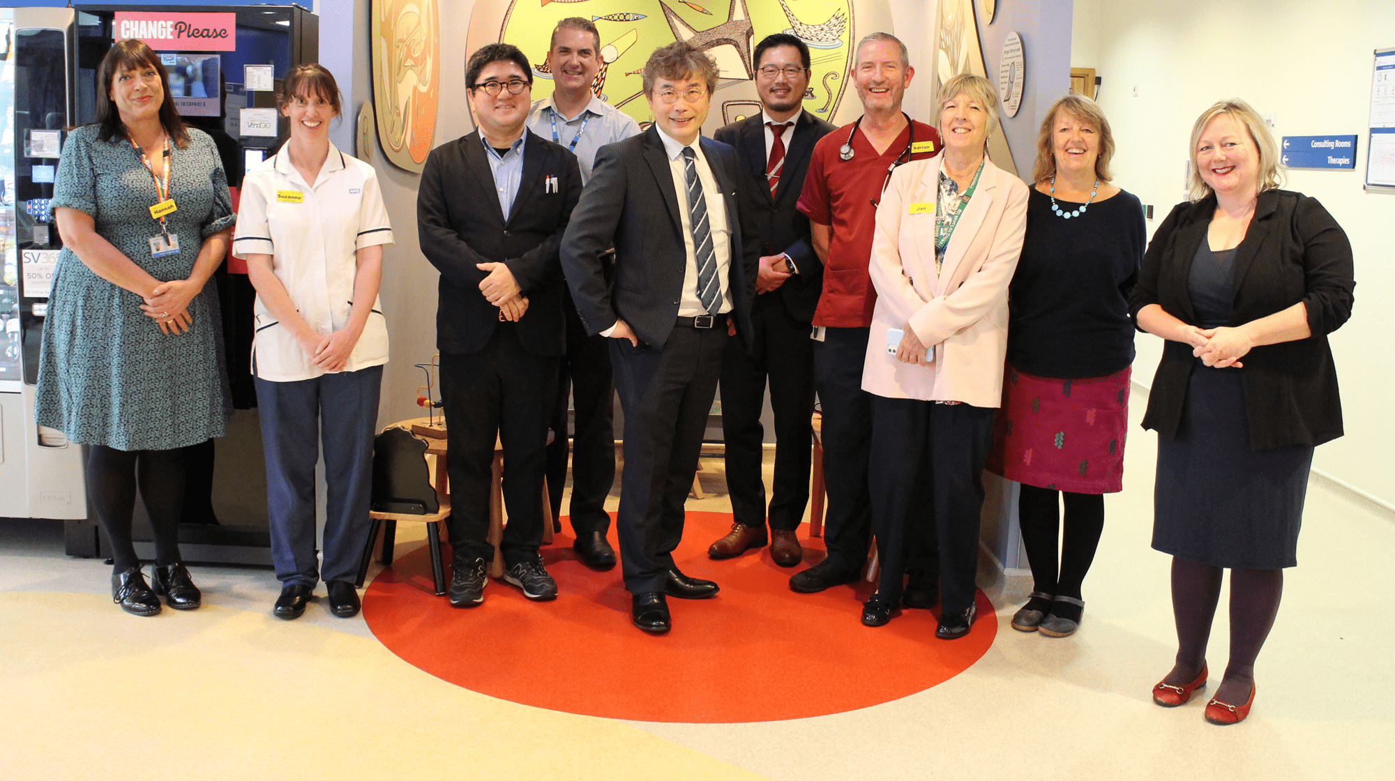 Japanese delegates given tour of community hospitals > Glos Health ...