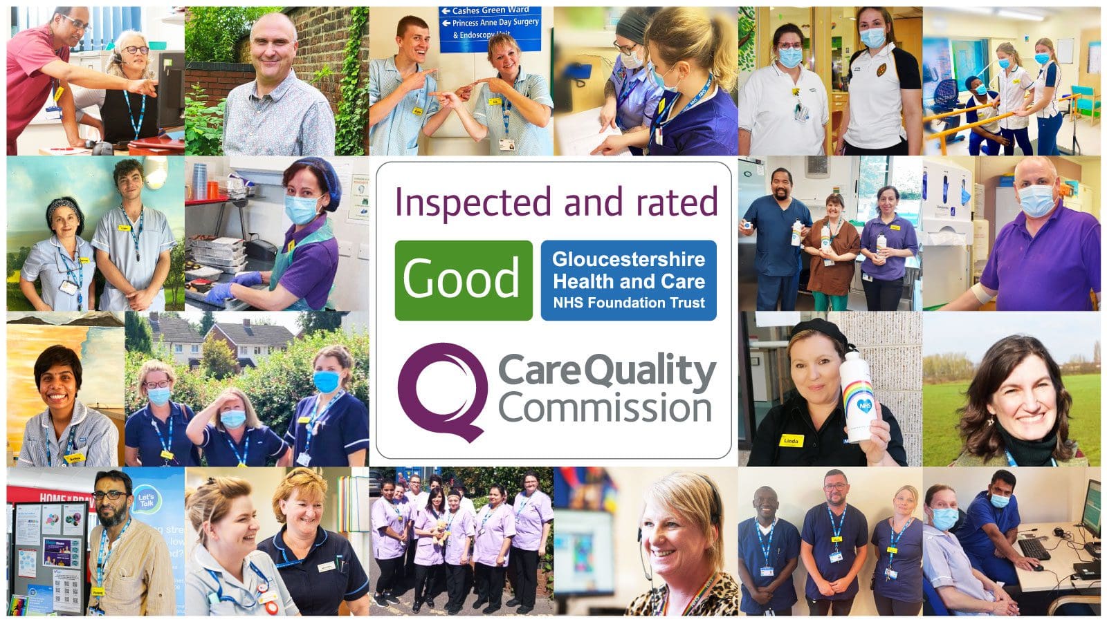 CQC Congratulates Trust on 'Very Good' Report > Glos Health & Care NHS ...