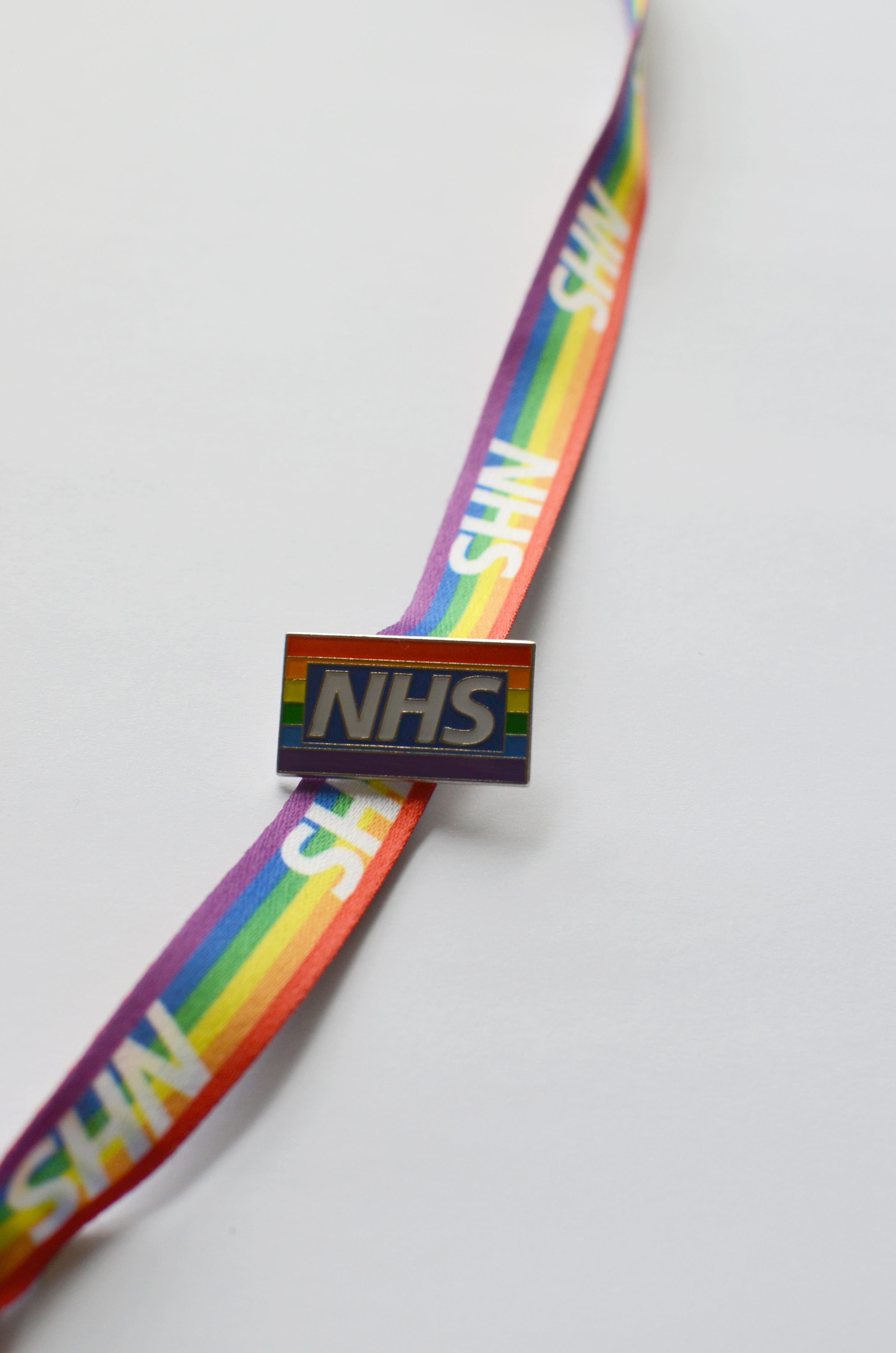 NHS rainbow badges and lanyards > Glos Health & Care NHS Foundation Trust